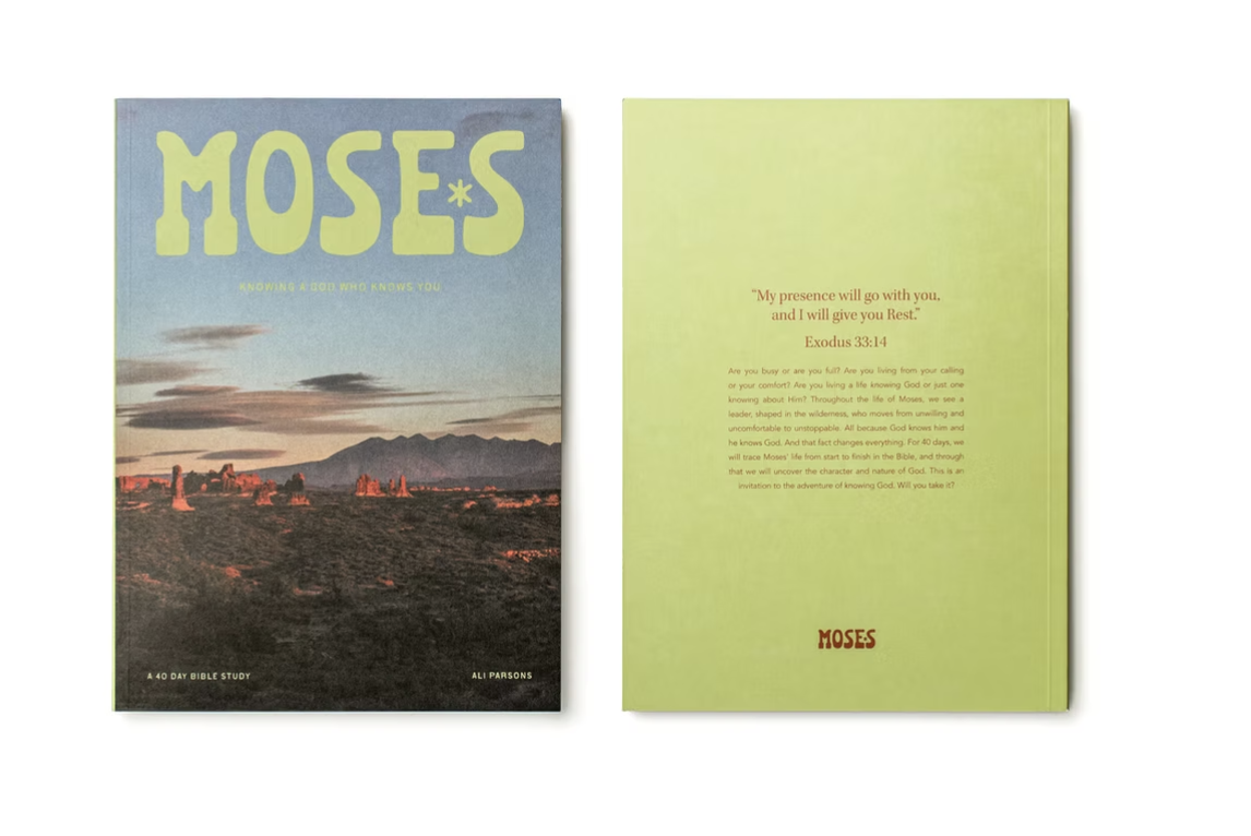 Moses: Knowing a God Who Knows You — a 40-day Bible study by Ali Parsons